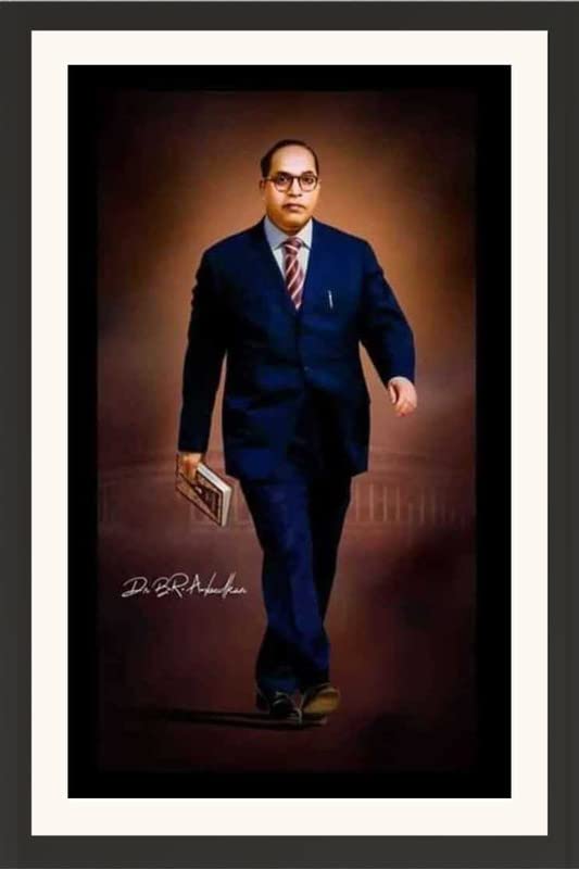 FRAME OF Dr. Bhim Rao Ambedkar Beautiful Wall Hanging Framed Photo ...