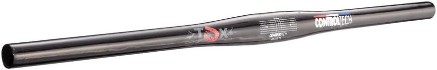 Amazon.com : Control Tech Tux MTB Flat Handlebar, 600mm, Shiny Black ...