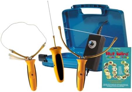 Hot Wire Foam Factory Pro 4-in-1 Sculpting Tool, 6 Inch Hot Knife ...