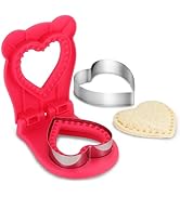 Amazon.com: Junejour Sandwich Press Uncrustables for Kids 4 inch Round ...