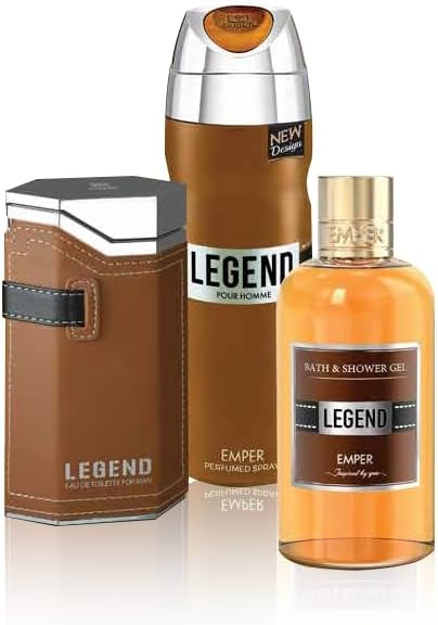 Amazon.com : Emper Gift set legend 3 in 1 For men - 100ml 3.4FL.OZ ...