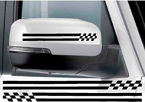 LYOMAN® Car Side Mirror Car Sticker Exterior for Scratch Cover Vinly ...