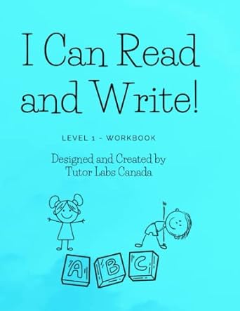 I Can Read and Write: Level 1 Workbook (Learning To Read and Write ...