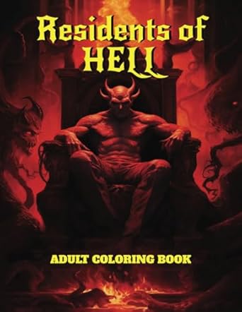 Amazon.com: Residents of Hell Adult Coloring Book: 9798879954289 ...