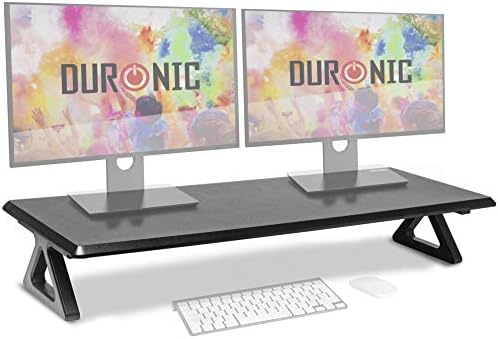 YAOHUOO Dual Monitor Stand Riser, 39Inch Large Monitor Stands for 2 ...