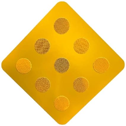 MUTCD OM1-1 Yellow Reflector Warning Signs - 18x18 -End Marker Sign ...