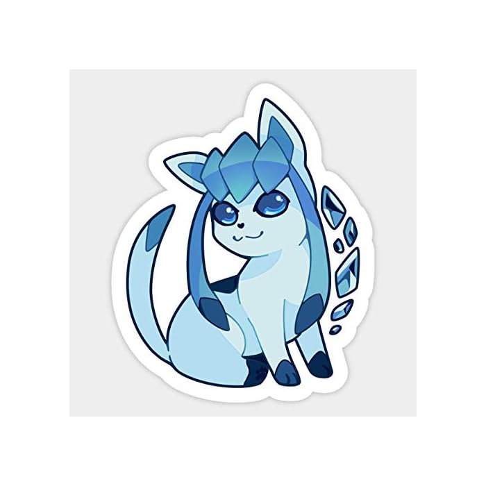Buy Glaceon - Sticker Graphic - Car Vinyl Sticker Decal Bumper Sticker ...