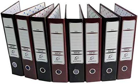 Neel Arch Box File Cardboard Rexine PVC Box Files A4 for Office ...