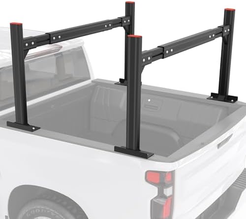 Amazon.com: GORWARE Truck Ladder Rack 800 lbs Capacity Aluminum ...