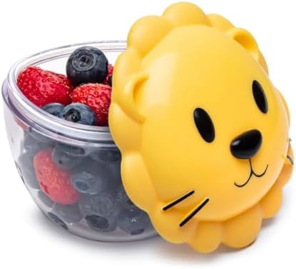 Amazon.com : melii Animal Snack Containers with lids - Food Storage for ...