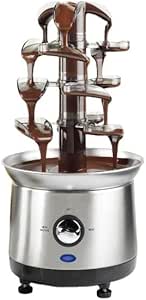Amazon.com: Stainless Steel Electric Chocolate Fondue Fountain Machine ...