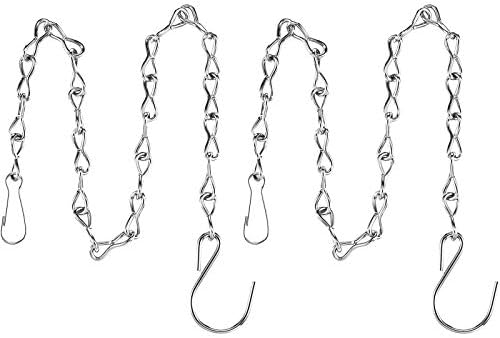 Amazon.com : 2 Pack Hanging Chain for Bird Feeders, Planters, Lanterns ...