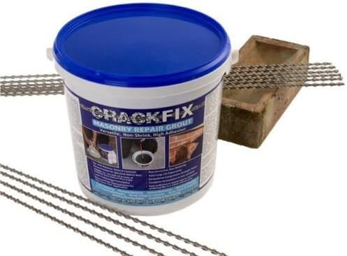 Helical Bar Brick and Masonry Wall Repair Crack Stitching Pack : Amazon ...