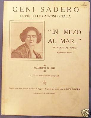 Amazon.com: In Mezo Al Mar (In Mezzo Al Mare), Marinaresca Triestina ...