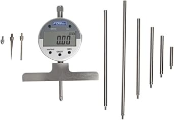 Fowler 54-125-777 Electronic Depth Gauge Gage, 0-22" Measuring Range ...
