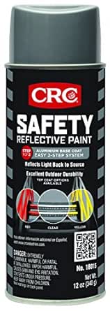 CRC 18015CS CRC Reflective Paint - Aluminum Base Coat 12 WT oz, 16 fl ...