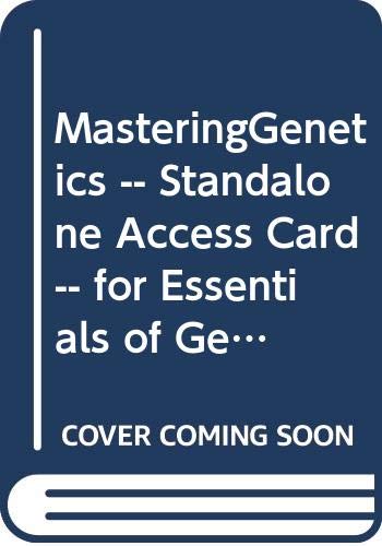 Mastering Genetics - Standalone Access Card - for Essentials of ...
