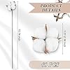 Amazon.com: Kenning 60 Pcs 60 Balls Artificial Cotton Flowers Antique ...