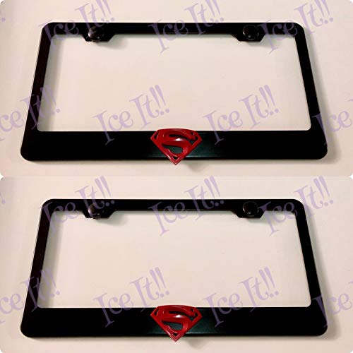 Compare price to superman license plate frame | TragerLaw.biz