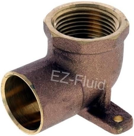 Amazon.com: 3/4-inch Nominal Copper Sweat X 3/4" Fip Threaded Drop Ear ...