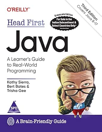 Buy Head First Java: A Brain-Friendly Guide, Third Edition (Grayscale ...