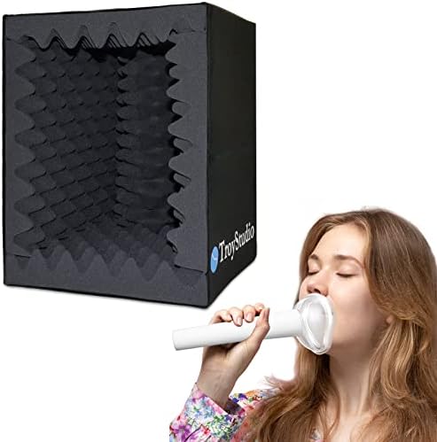 Amazon.com: TroyStudio Portable Sound Recording Vocal Booth Box & Vocal ...