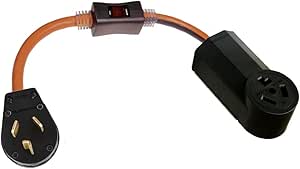 10-30 Inline Safety Circuit Breaker, 110/125V 220/250V 10-AWG Power ...