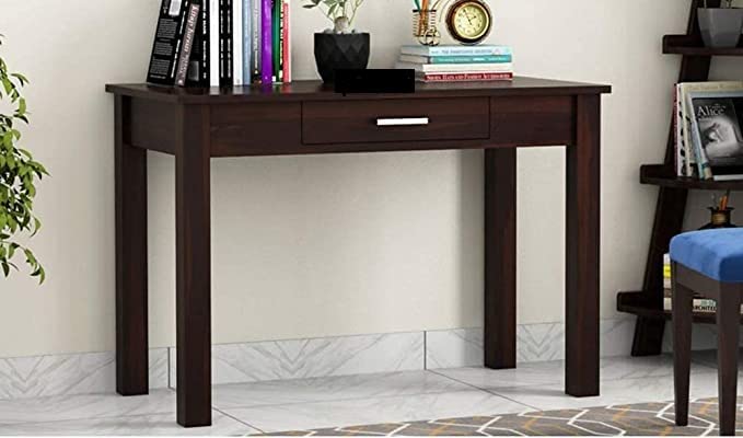 RJKART Sheesham Wood Writing Study Table for Students Solid Wood Office ...