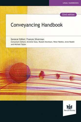 Conveyancing Handbook : Silverman, Frances: Amazon.eg