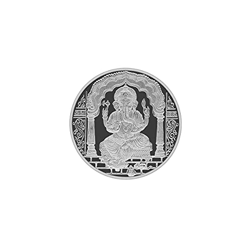 FORTUNE FOREVER Pure Silver Ganpati/Ganesh Ji Coin/Sikka for Diwali ...