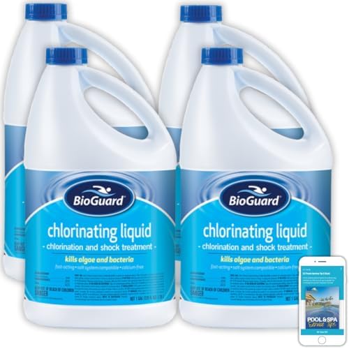 Amazon.com : 1 Case of Liquid Chlorine Pool Shock - Commercial Grade 12 ...