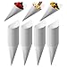 Amazon.com: MONTX® 200-Pack Disposable Food Cones | 7" or 6" | White ...