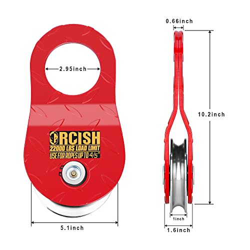Snapklik.com : ORCISH 10 Ton Snatch Block