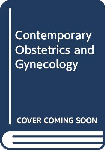 Contemporary Obstetrics and Gynecology: 9780407015807: Medicine ...