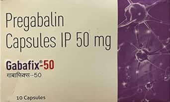 Gabafix-50mg - Strip of 10 Capsules : Amazon.in: Health & Personal Care