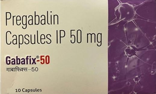 Gabafix-50mg - Strip of 10 Capsules : Amazon.in: Health & Personal Care