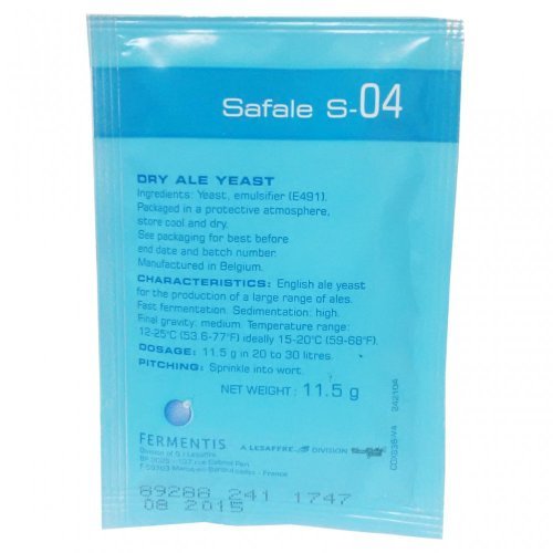 Amazon.com: Fermentis SafAle S-04 English Ale Yeast : Grocery & Gourmet ...