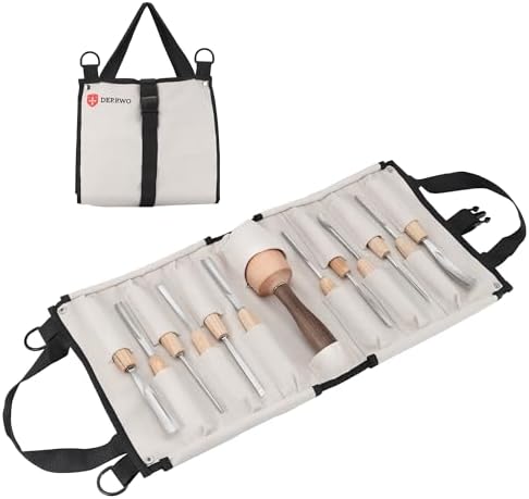 Amazon.com: Wood Carving Tools Set,12 Chisels with Mallet and ...