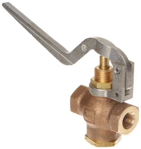 Kingston 305B Series Brass Quick Opening Flow Control Valve, Squeeze ...