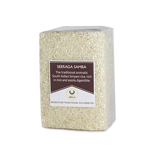 Namma Nellu Traditional White Rice - Seeraga Samba (Raw Rice) / Jeeraga ...