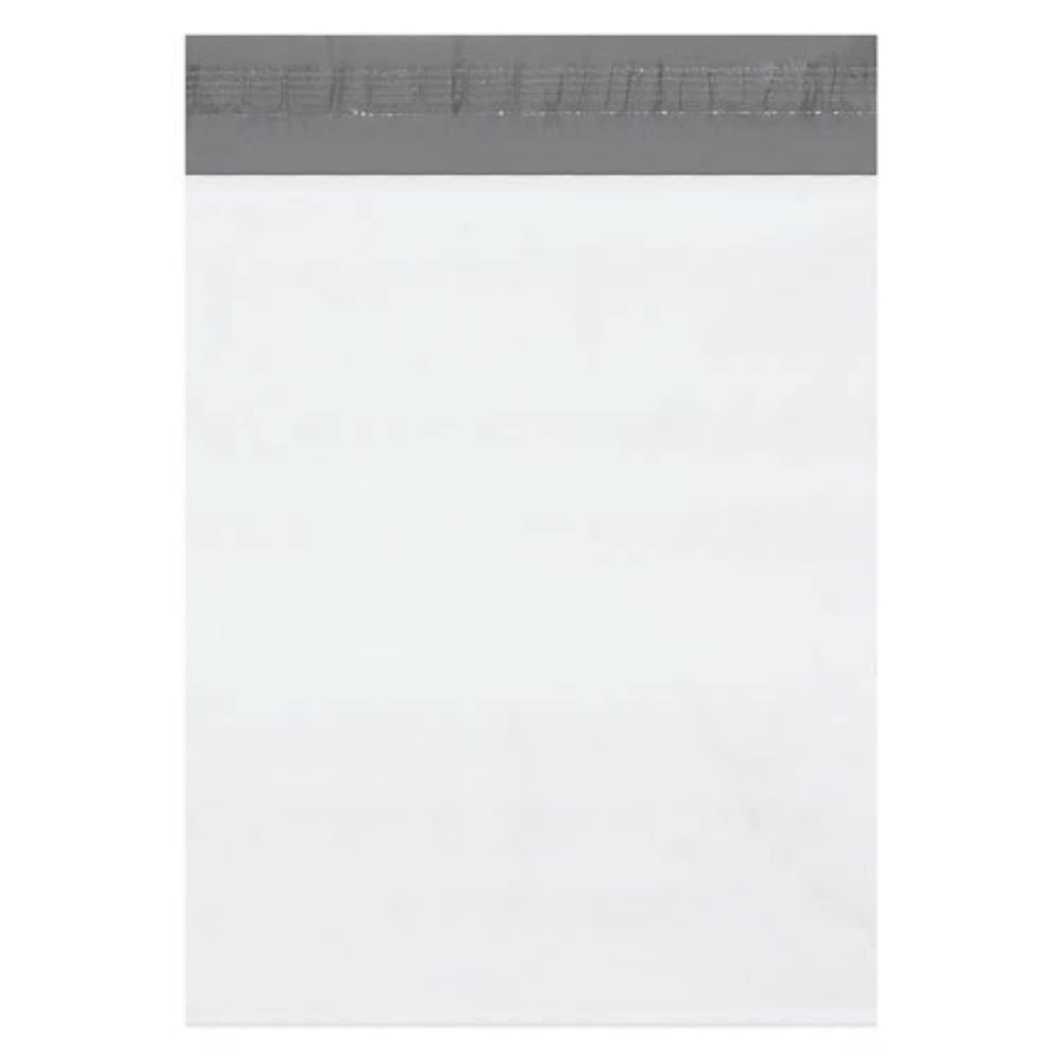 Aviditi Poly Mailer Envelopes, 13" x 16" x 2", White, Self-Seal with ...