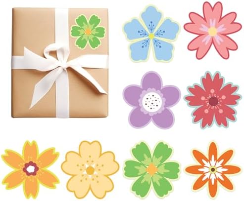 Amazon.com: Lucleag 520 PCS Spring Flower Stickers for Kids, Colorful ...