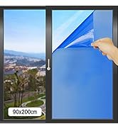 Amazon｜PROTEALL 窓用フィルム 窓ガラスフィルム 目隠しシート プライバシー保護 窓飾りフィルム ガラス飛散防止シート 断熱フィルム UVカット 貼り直し可能 すりガラス調 ...