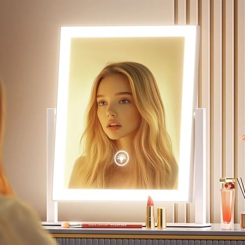 Amazon.com - Btukrim Hollywood Makeup Mirror Vanity Mirror with Lights ...