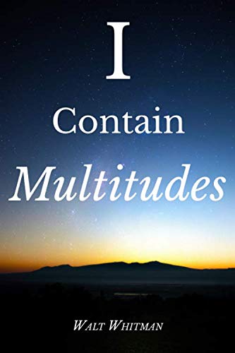 Amazon.com: I Contain Multitudes | Walt Whitman Quotation Journal ...