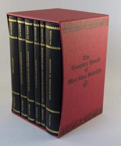 Complete Novels of Mrs. Ann Radcliffe ( Six Volume Set): Radcliffe, Ann ...