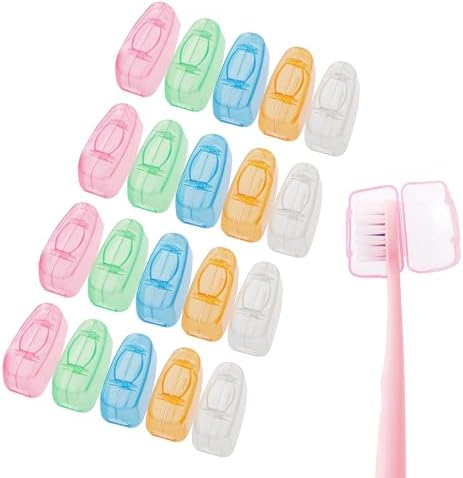 Amazon.com: Shappy 10 Pieces Travel Portable Toothbrush Head Covers ...