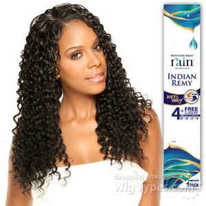 Amazon.com : Moisture Remy Rain Indian Loose Deep Long 4pcs P1B/30 ...