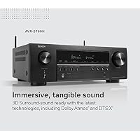 Amazon.com: Denon AVR-S760H 7.2 Ch AVR - 75 W/Ch (2021 Model), Advanced ...
