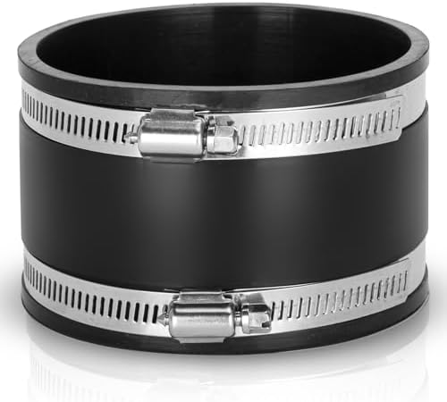 Flexible Gummimuffe 100mm Gummikupplung mit 2 Edelstahlschellen ...